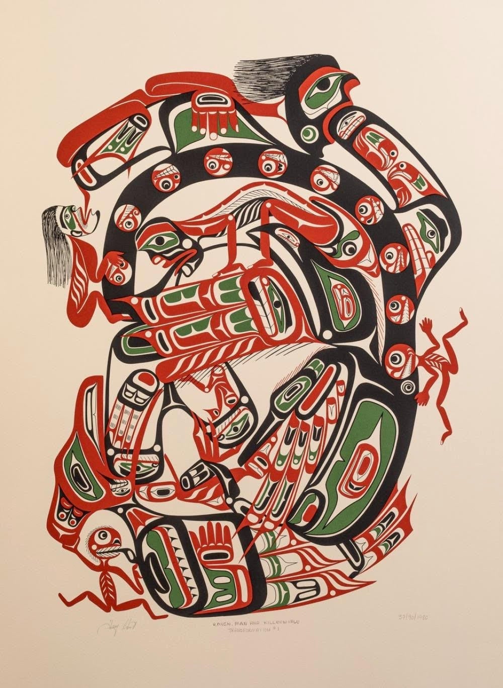 Raven Man and Killer Whale Transformation #1, Tony Hunt - 1980 | Mark ...