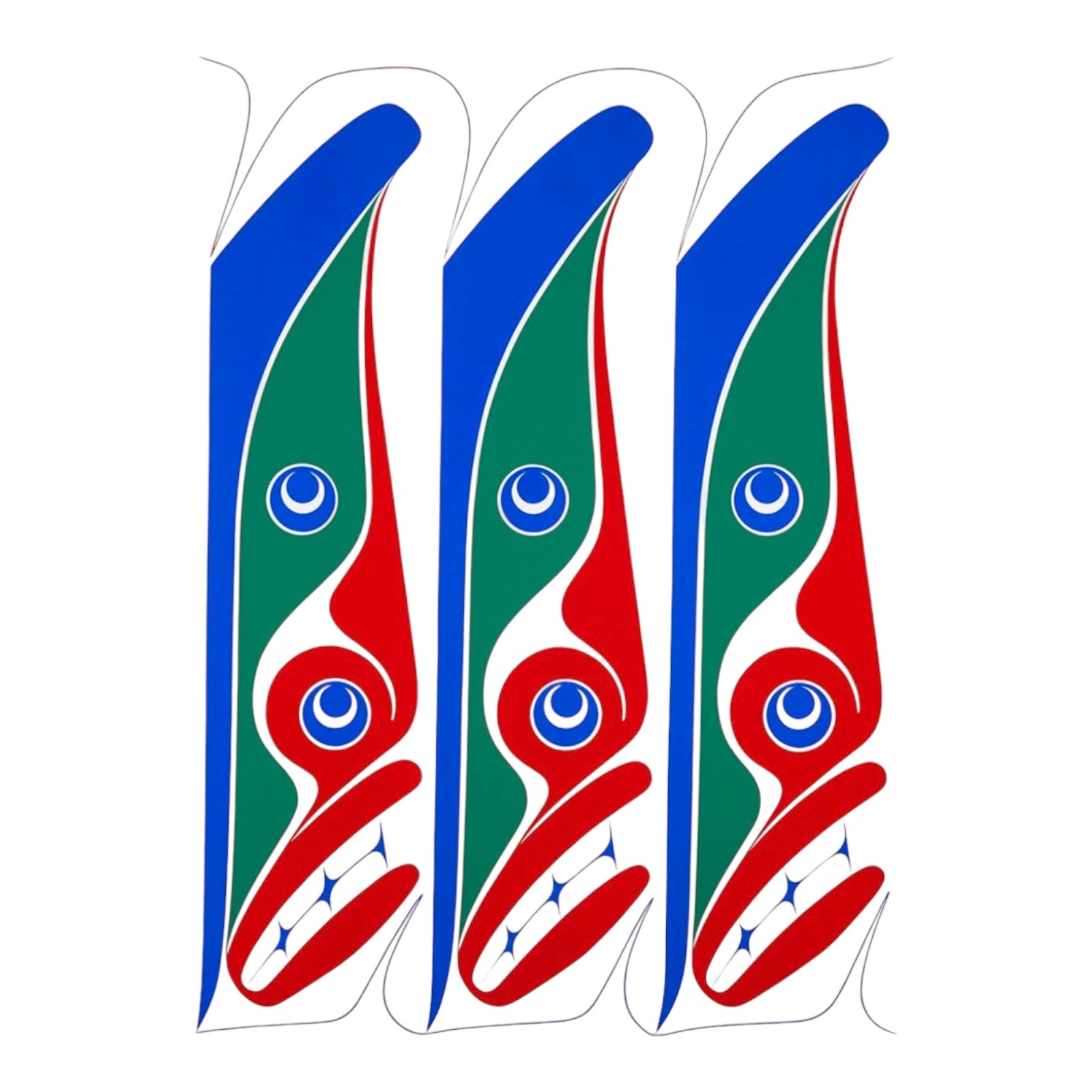 Halibut, Halibut, Halibut, 2001 - Robert Davidson | Mark Loria Gallery