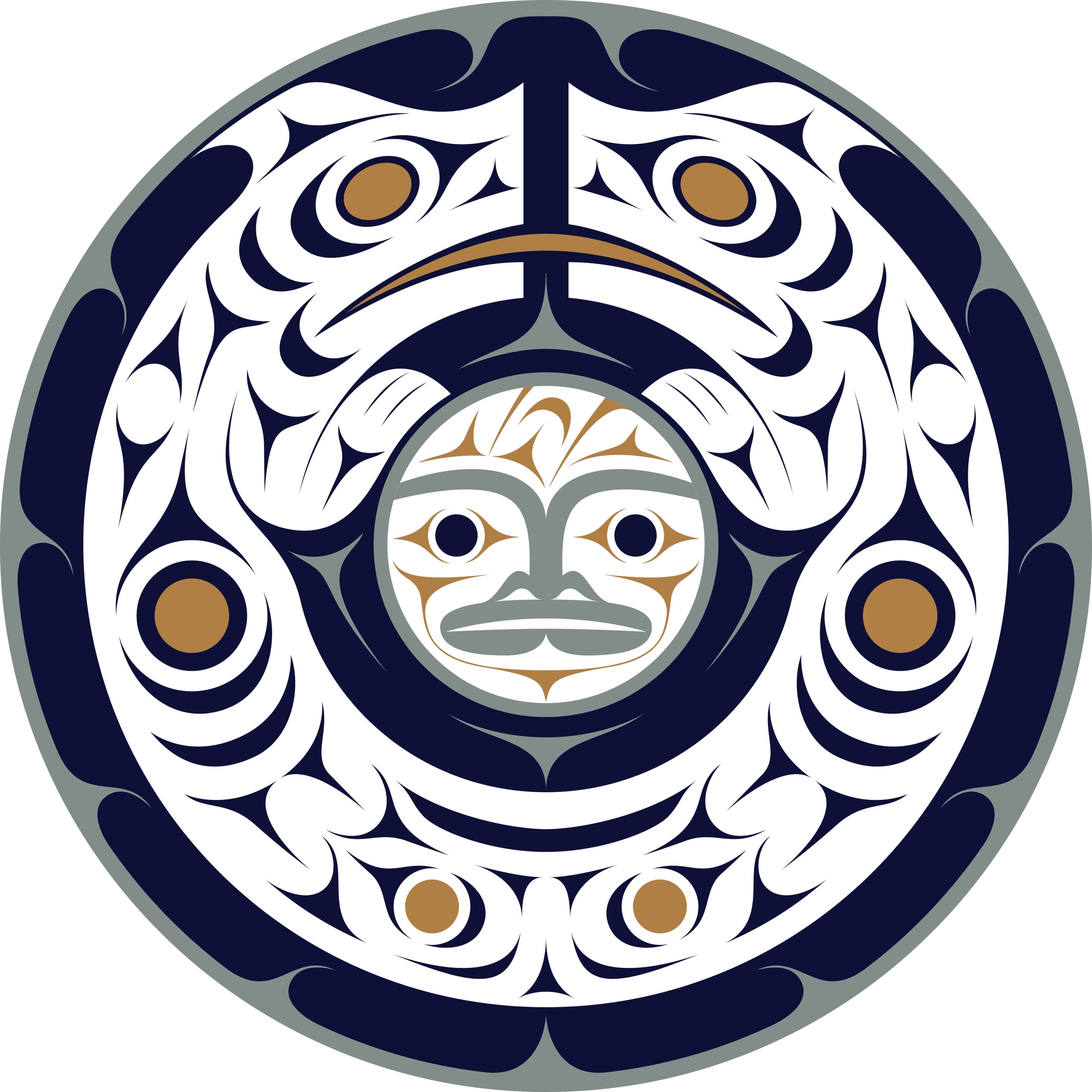 Serpent Cycle print by Dylan Thomas (Coast Salish) | Mark Loria Gallery